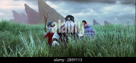 ONWARD, from left: Barley Lightfoot (voice: Chris Pratt), Ian Lightfoot ...