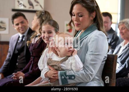 WHEN CALLS THE HEART, from left: Jaeda Lily Miller, Erin Krakow, The Heart of a Father , (Season ...