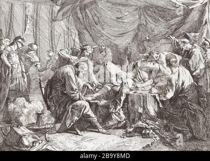 Death Of Antiochus Iv Stock Photo - Alamy