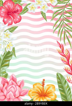 Palm plant, Strelitzia, Hibiscus, Plumeria, Medinilla, Monstera ...