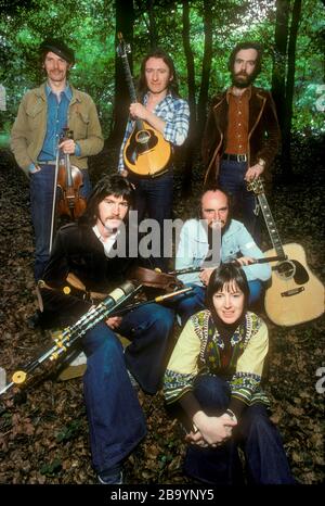 The Bothy Band, traditional Irish folk musicians 1977 Stock Photo - Alamy