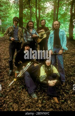 The Bothy Band, traditional Irish folk musicians 1977 Stock Photo - Alamy