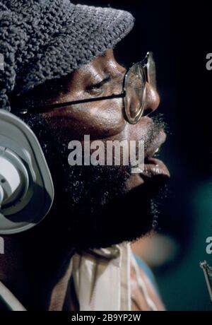Curtis Mayfield soul singer and writer recording artist in New York ...