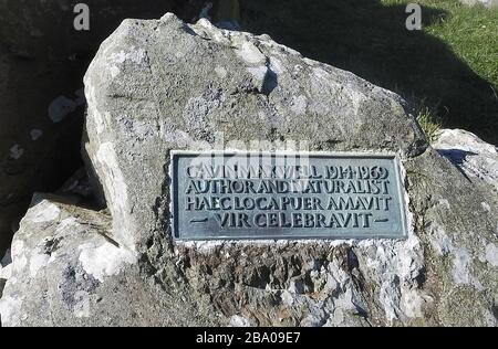 Maxwell's Otter statue is a memorial to the writer Gavin Maxwell who ...