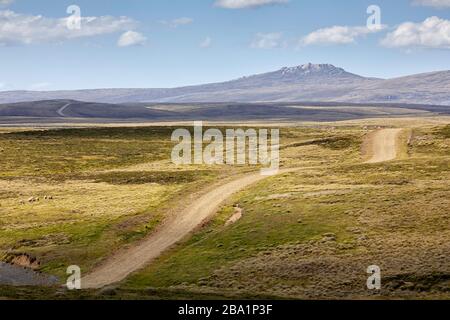 Darwin Road, East Falkland, Falkland Islands, Falklands Stock Photo - Alamy