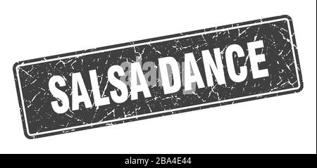 salsa stamp. salsa vintage gray label. Sign Stock Vector Image & Art ...