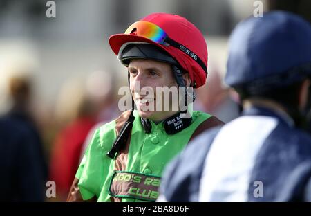 Jockey James Sullivan during day two of the Sky Bet Ebor Festival at ...