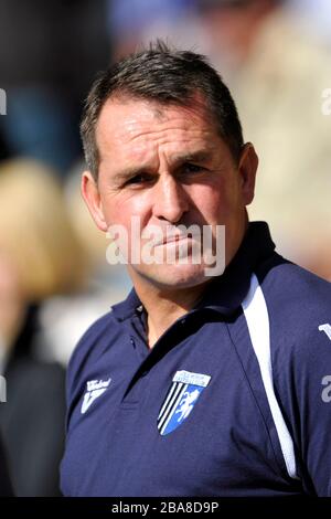 Martin Allen, Gillingham manager Stock Photo - Alamy