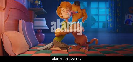 Scoob! (2020) directed by Tony Cervone and starring Frank Welker ...