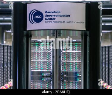 MareNostrum. Barcelona Supercomputing Centre Stock Photo - Alamy