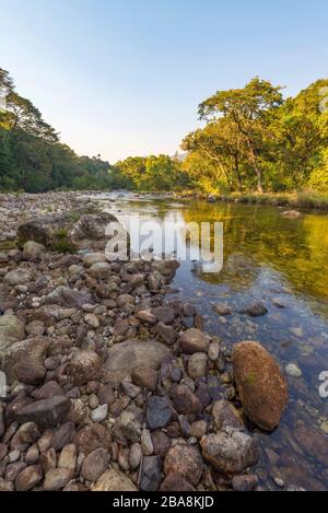 The Pungwe river seen in Zimbabwe's Nyanga National Park Stock Photo ...