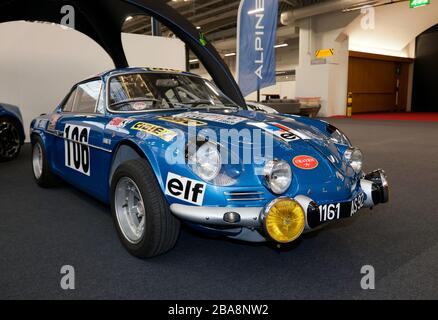 Three-quarters front view of an Alpine A424 Hypercar, one of two which ...