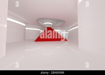 Futuristic Multi Level Labyrinth 1 Stock Photo - Alamy