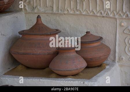 Earthen Pot or Clay Pot or Matka or Matki used in Indian Subcontinent ...