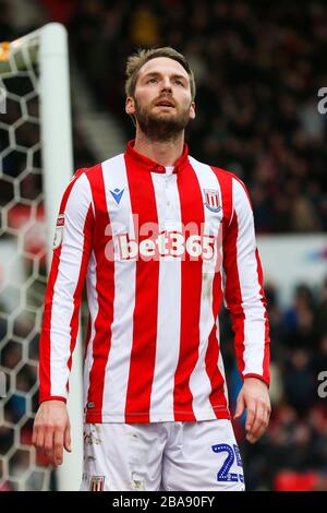 Stoke City's Nick Powell during the Sky Bet Championship match at the ...