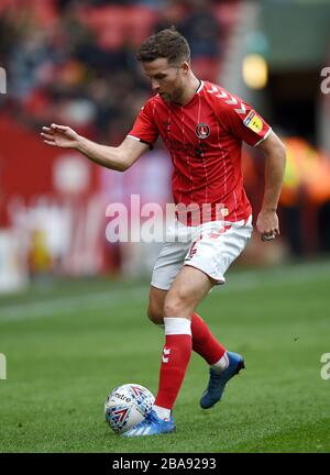 Charlton Athletic's Adam Matthews Stock Photo - Alamy
