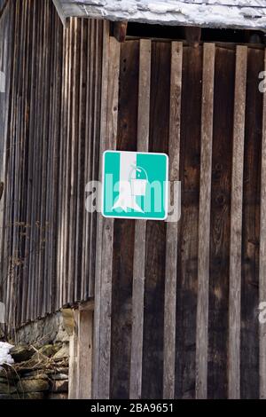 Upstate New York Maple Syrup shed Stock Photo - Alamy