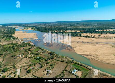 An aerial view of Checheche Zimbabwe Stock Photo - Alamy