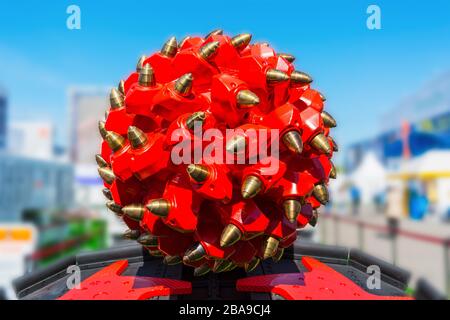 Part of tunnelling machine, heavy coal mining equipment, tunnel borer ...