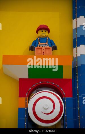 "Dubai, Dubai/United Arab Emirates - 03/07.2020: Legoland Dubai Theme ...