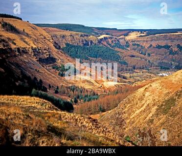 Rhondda Valley, Rhondda Cynon Taff, Wales, UK. 1st February 2014. The ...