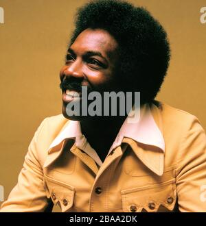 Soul singer and songwriter Wilson Pickett is shown performing on stage ...