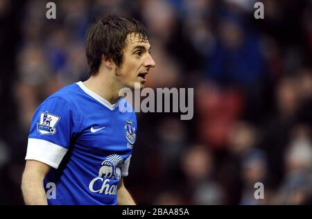 Leighton Baines, Everton Stock Photo - Alamy