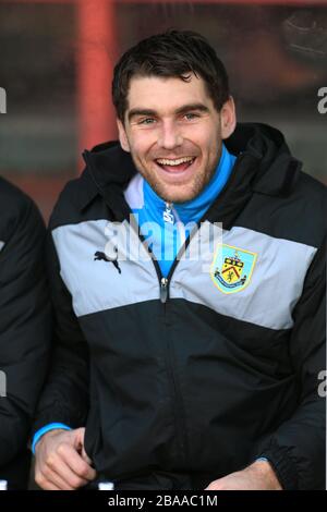 Sam Vokes, Burnley Stock Photo - Alamy