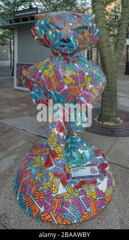 Bucky Badger statue, Bucky on Parade, Madison, Dane County, Wisconsin ...
