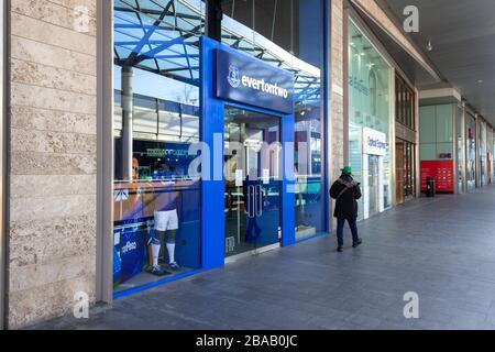Everton 2 store, football club merchandise outlet, Liverpool ONE ...