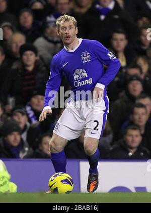 Tony Hibbert, Everton Stock Photo - Alamy