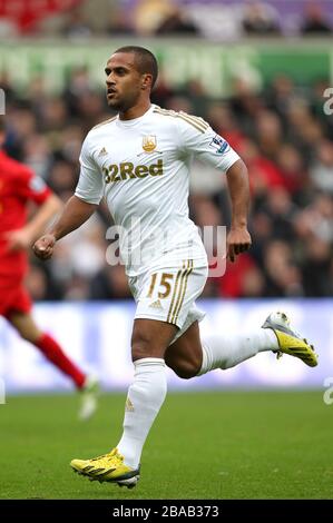 Wayne Routledge, Swansea City Stock Photo - Alamy