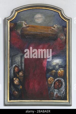 Way of the Cross by Sieger Koder in Church of Our Lady of Sorrows in ...