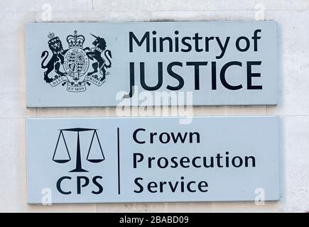 UK Ministry of Justice & Crown Prosecution Service - Offices of the ...