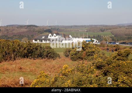 Southerndown golf clubhouse situated at Ogmore village near Bridgend ...