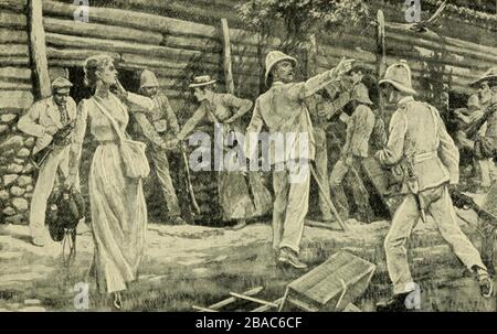 Boxer Rebellion. The siege of legations in Peking (1900 Stock Photo - Alamy