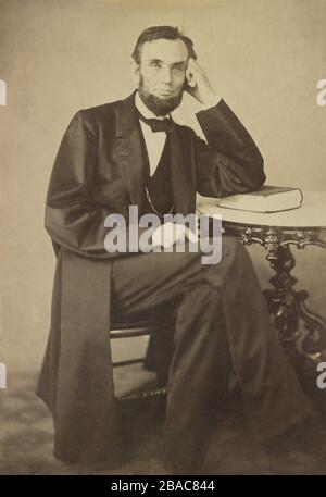 Abraham Lincoln, (1863) Photo by Alexander Gardner File Reference ...