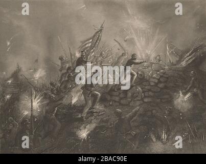 The Battle of Fort Wagner, July 18, 1863 Stock Photo - Alamy
