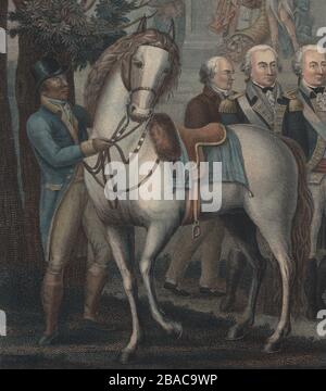 James Armistead, an African American slave whose Virginia owner allowed ...