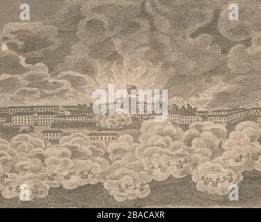BURNING OF WASHINGTON 24 August 1814 by British troops Stock Photo - Alamy