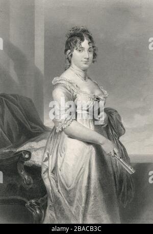 Dolley Madison. Dolley Madison served as White House hostess during the ...