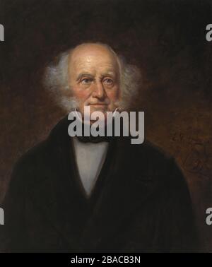 Presidents Andrew Jackson and Martin Van Buren Stock Photo - Alamy