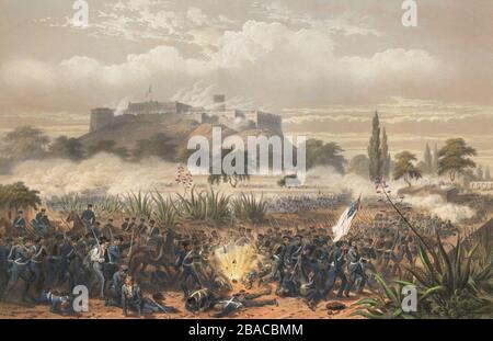 Battle of Chapultepec Stock Photo - Alamy
