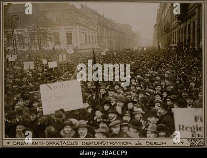 Spartacus uprising in Berlin, 1919 Stock Photo - Alamy