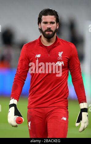 Liverpool goalkeeper Alisson Stock Photo - Alamy