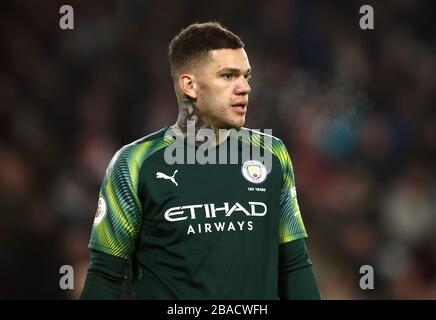 Manchester City goalkeeper Ederson Stock Photo - Alamy