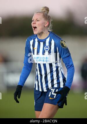 Brighton and Hove Albion's Danique Kerkdijk during the Vitality Women's ...