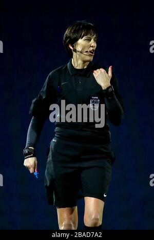 Referee Jane Simms Stock Photo - Alamy