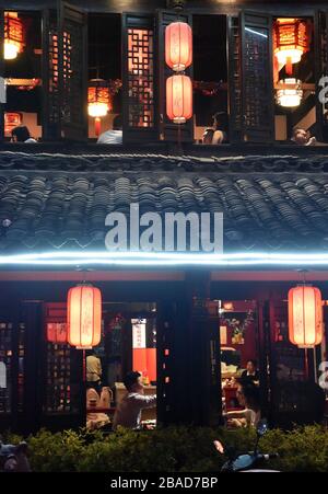 Sichuan,CHINA-On March 3, 2020, in Guangyuan, Sichuan province, the g5 ...