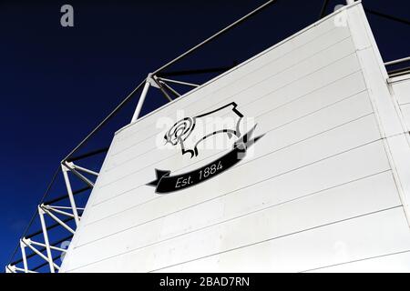 The Derby county ram Stock Photo - Alamy